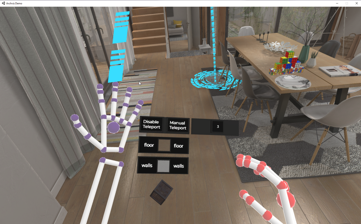 Ultraleap / Leap Motion Menu | Vrgineers
