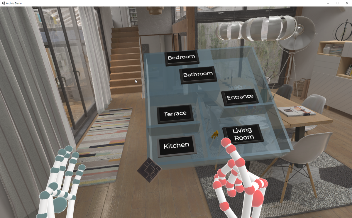 Ultraleap / Leap Motion Menu | Vrgineers