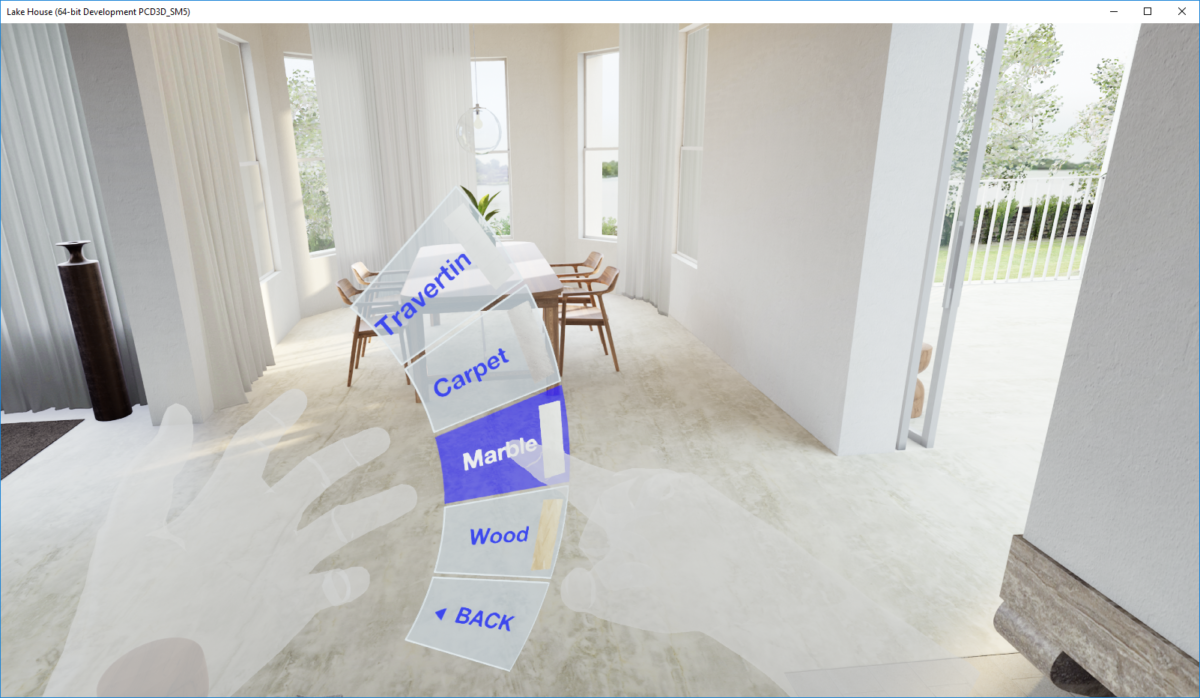 Ultraleap / Leap Motion Menu | Vrgineers