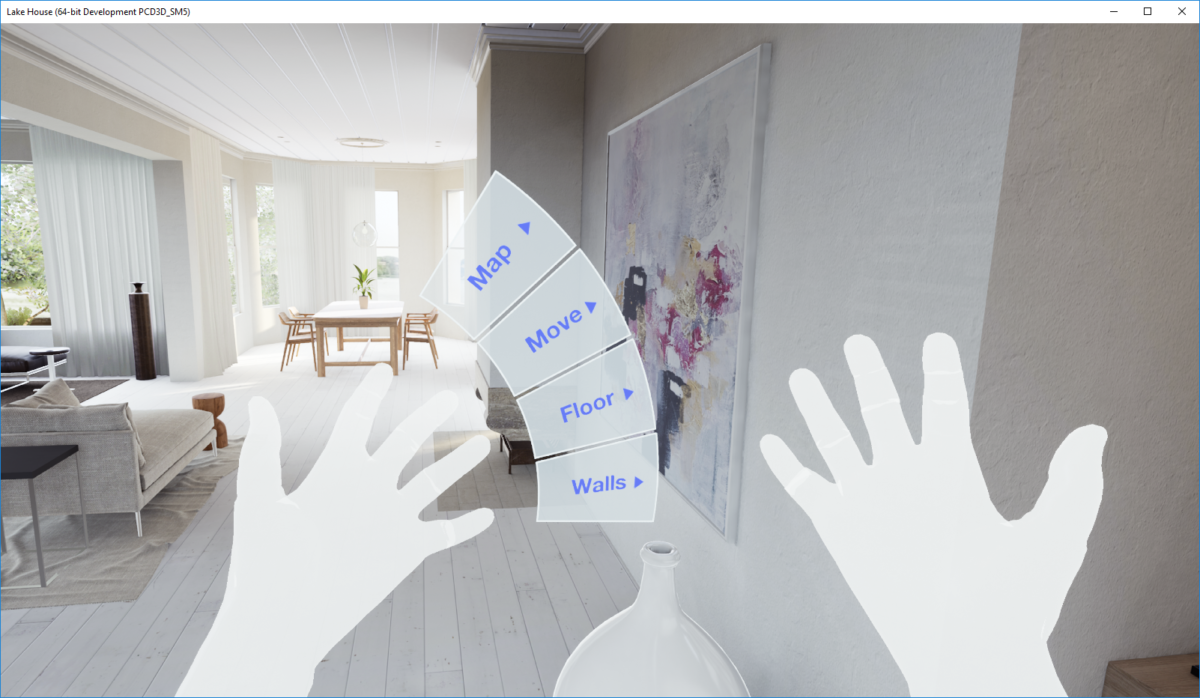 Ultraleap / Leap Motion Menu | Vrgineers