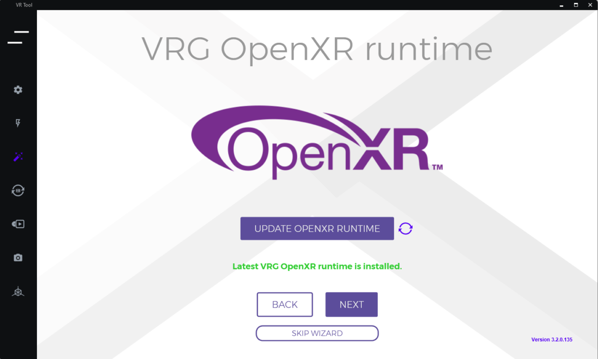 First setup | Vrgineers