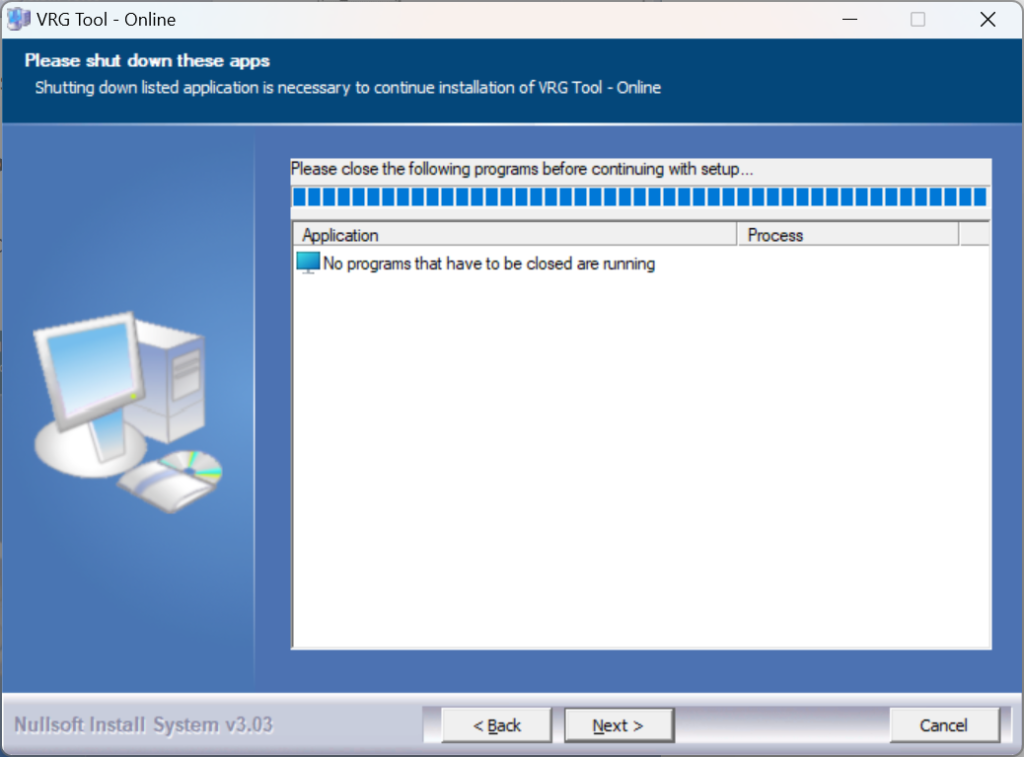 Installation | Vrgineers