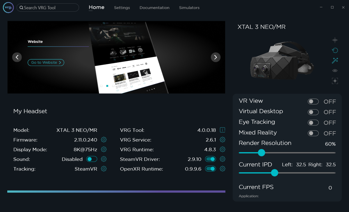 SteamVR Driver | Vrgineers