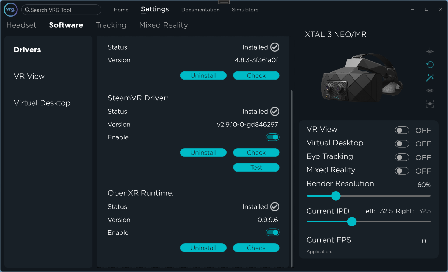 OpenXR Runtime | Vrgineers