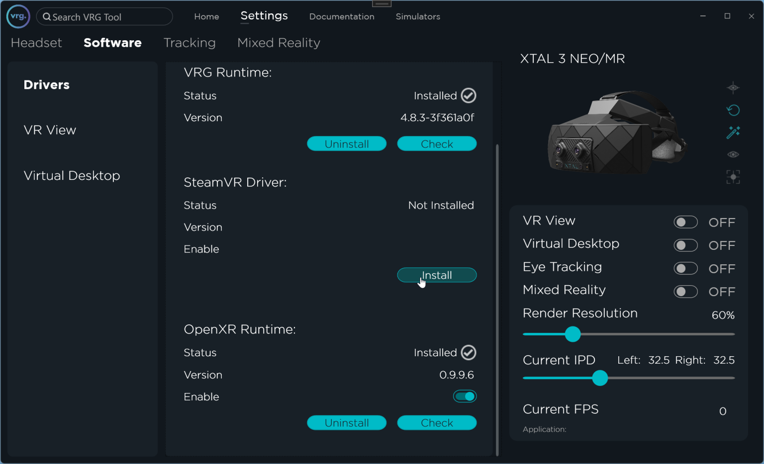 Installation | Vrgineers